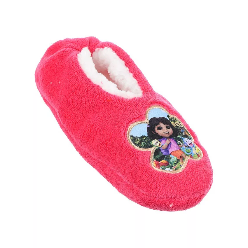Dora the Explorer Flower Pink children's winter slipper 31/34 - J