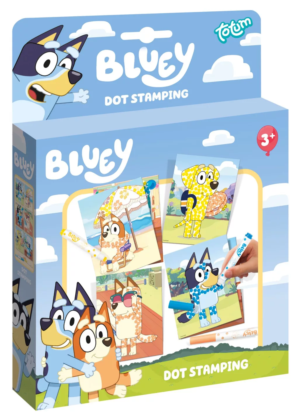 Bluey Rest dot stamp creative set - Javoli Disney Online Store - Javol