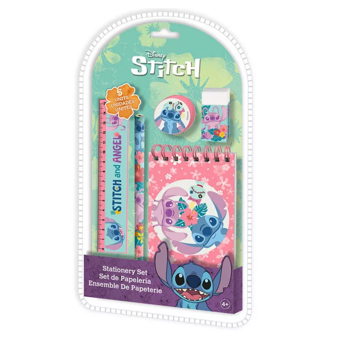 Disney Lilo and Stitch stationery set 5 pieces - Javoli Disney Online