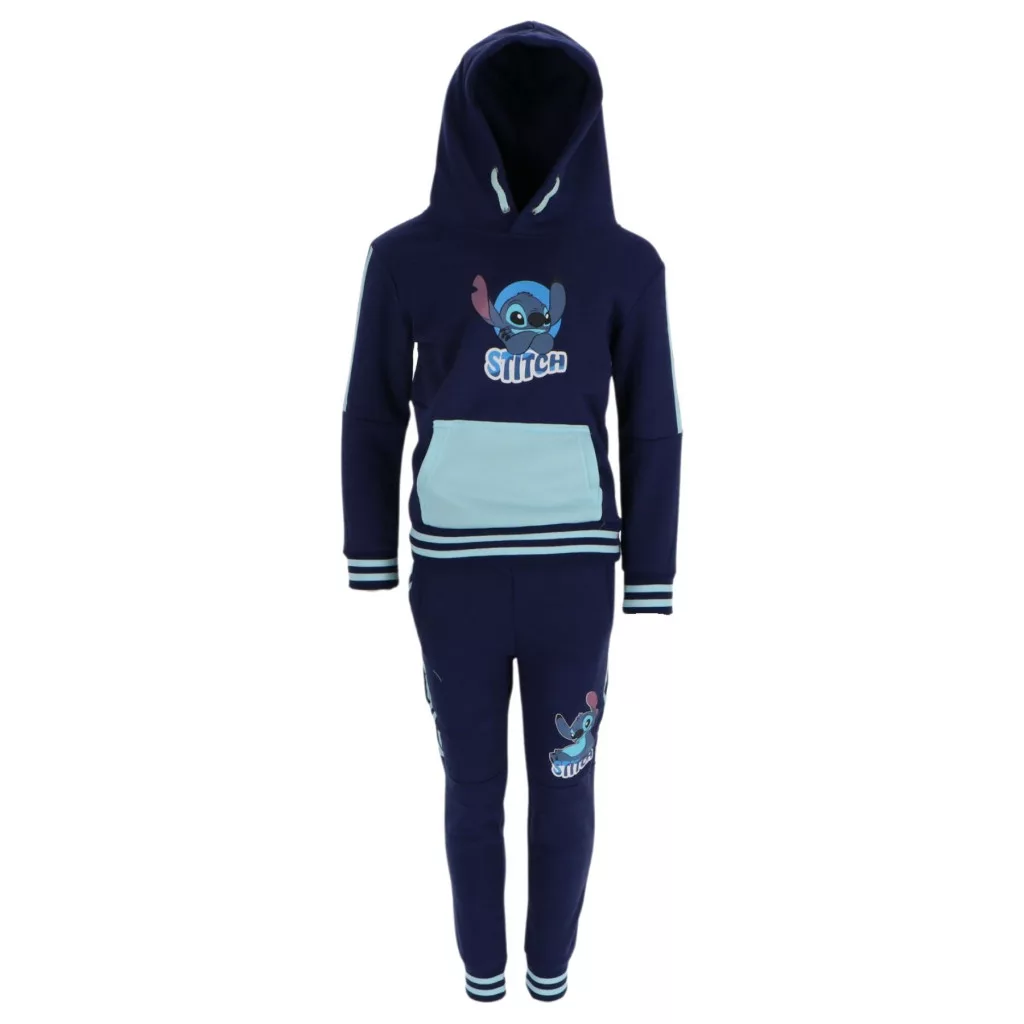 Disney Lilo and Stitch Blue children's tracksuit, jogging set 2