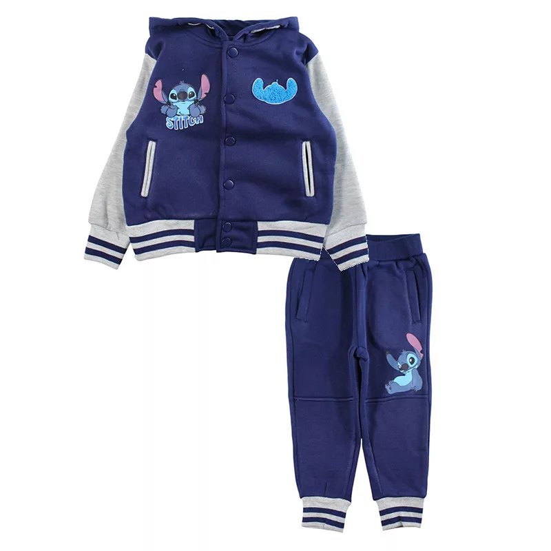 Disney Lilo and Stitch Happy Blue children's tracksuit, jogging s