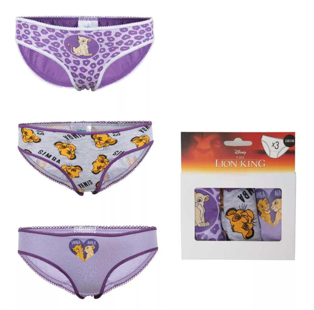 Disney The Lion King Simba children's underwear, pack of 3 pantie